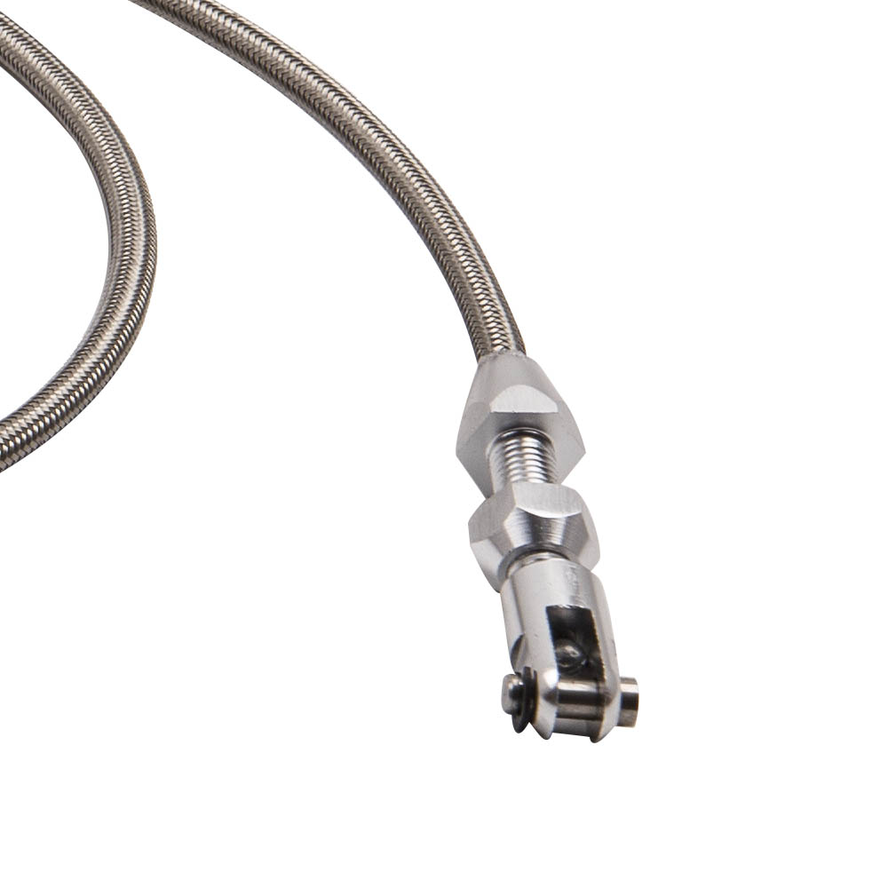 36" Stainless Steel Braided Throttle Cable for LS1 Engine 4.8 5.3 5.7 6 ...