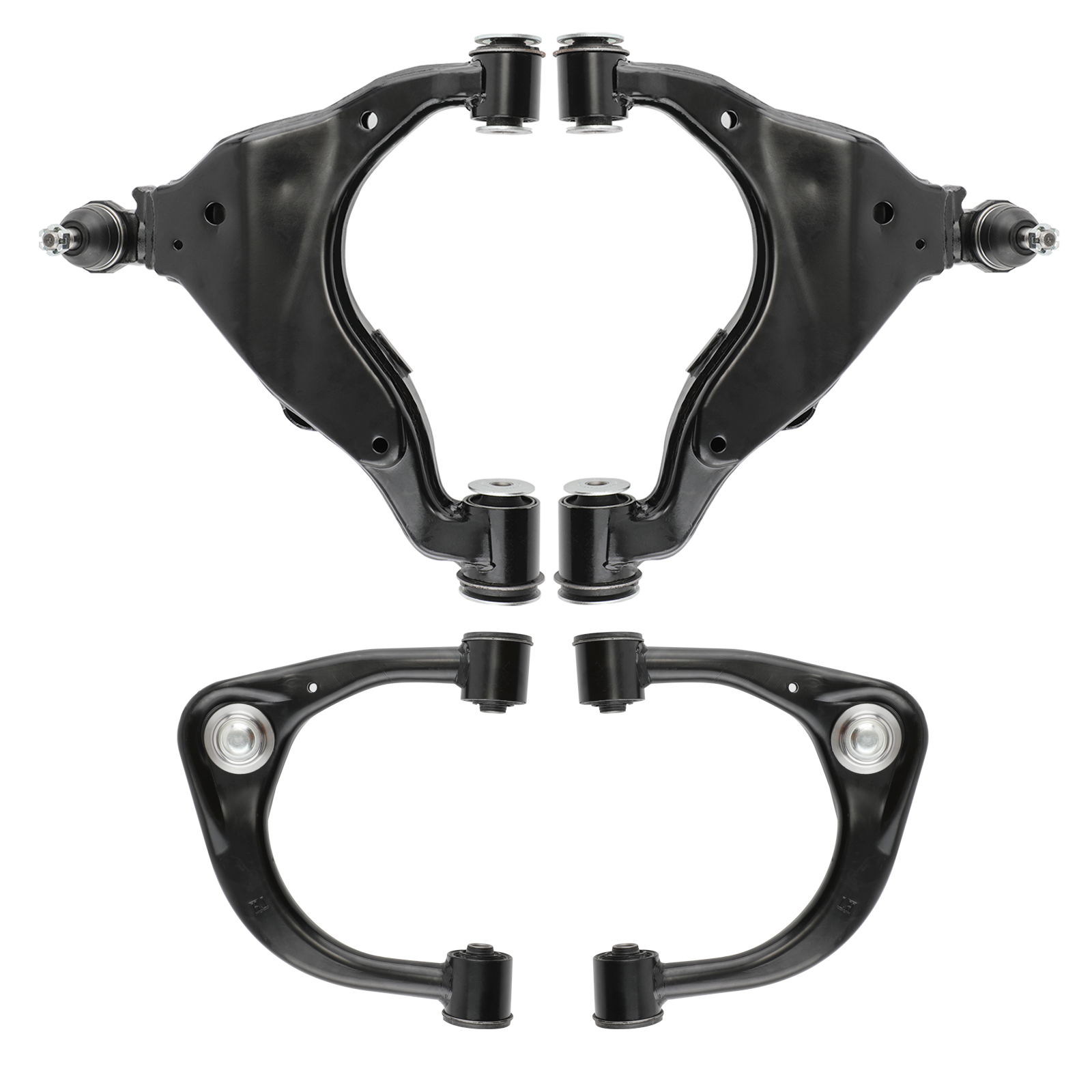 4x Front Lower & Upper Control Arms LH & RH for Toyota Tacoma 2005-2014 ...